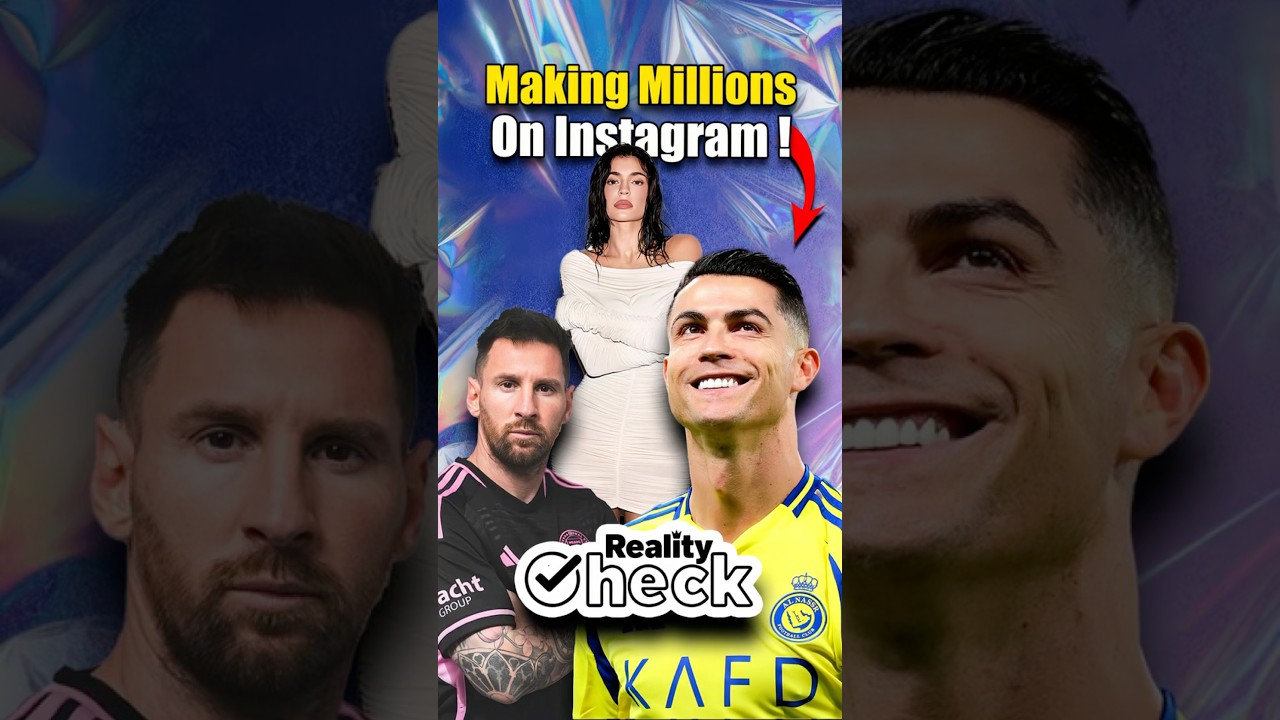 Top 3 Richest Instagram Influencers #cristianoronaldo   #messi #kyliejenner