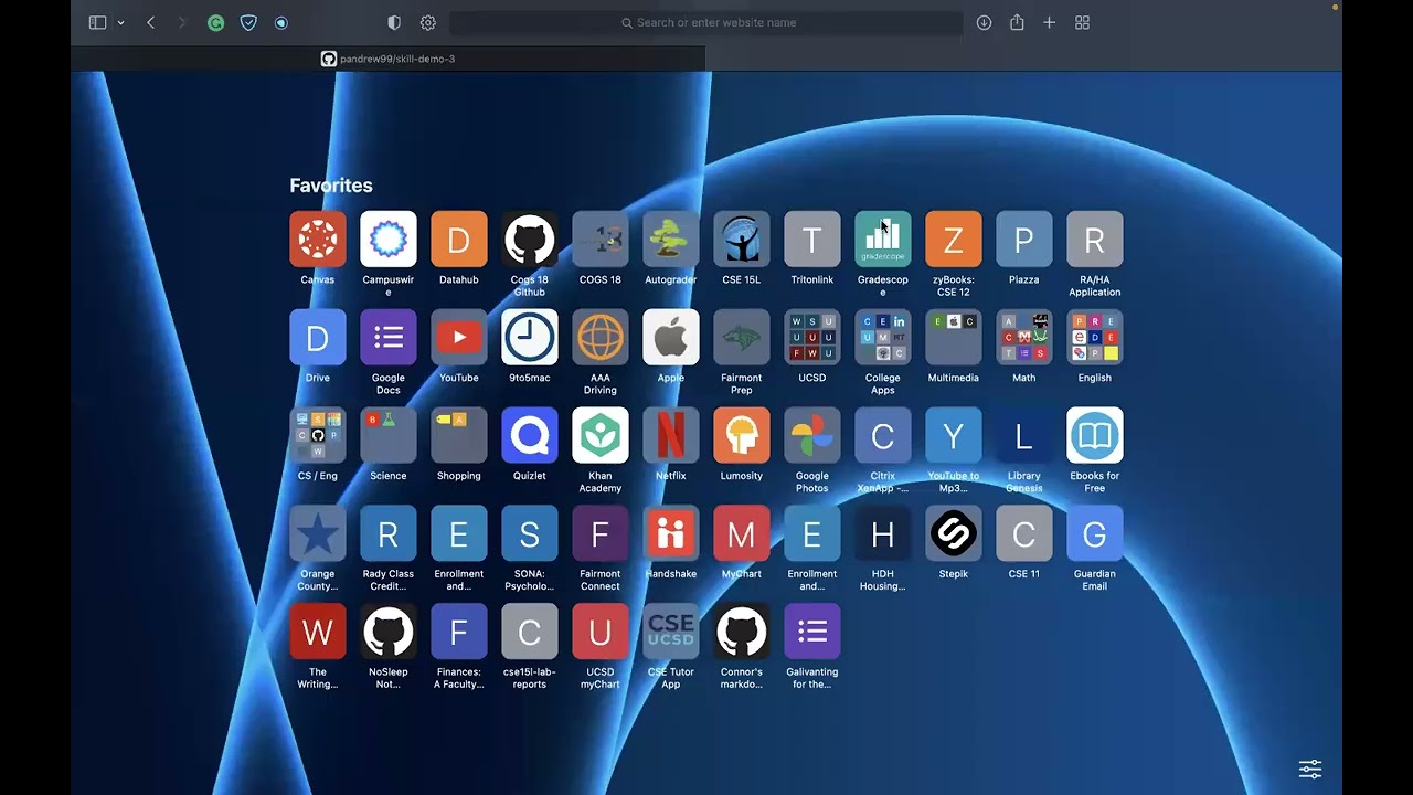 All Things GitHub (CSE TA Application - Andrew Pan)