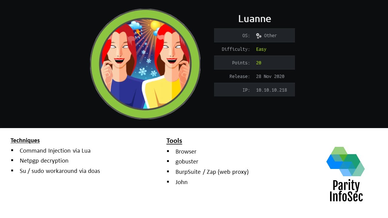 HackTheBox ~ Luanne Walkthrough