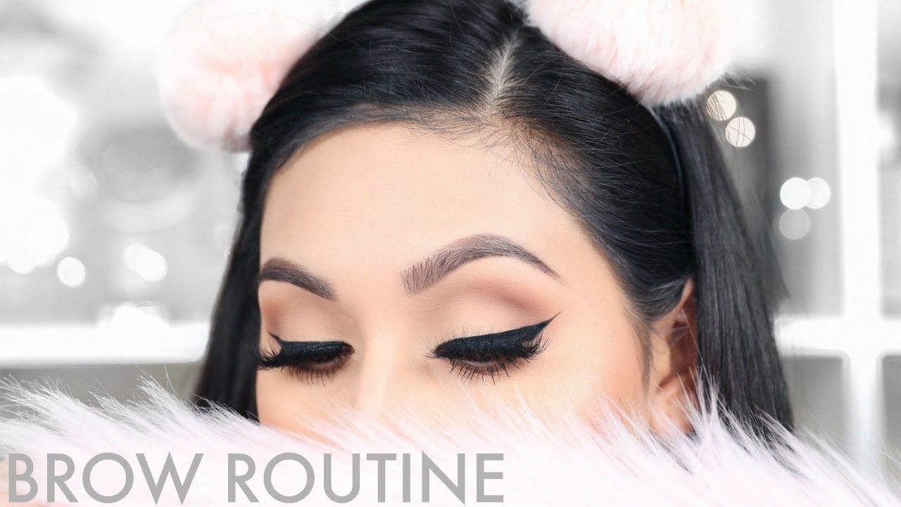 UPDATED BROW ROUTINE | BEAUTYYBIRD