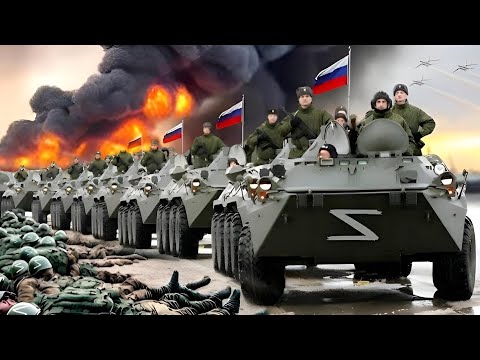 SEPTEMBER 23: Ukraine brutally blows up a Convoy of 200,000 Russian Troops heading to Moscow