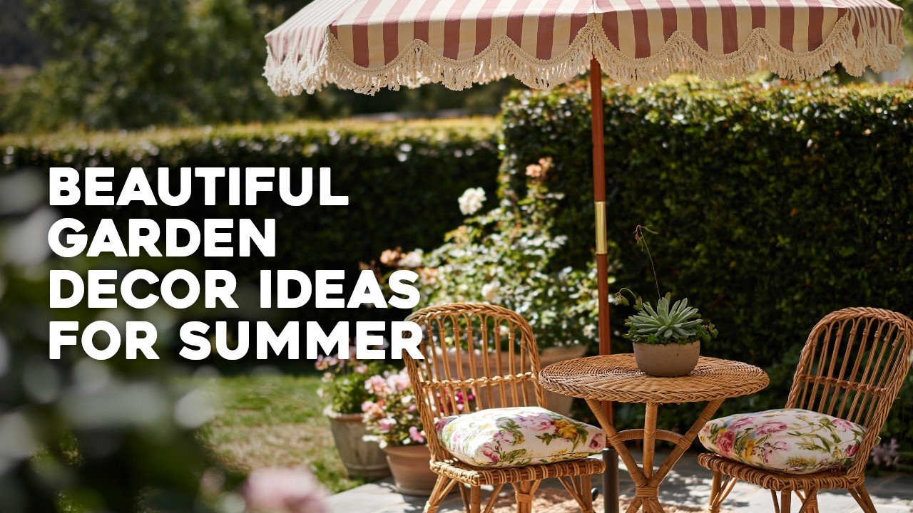 ☀️ Summer Patio & Garden Decor Ideas That Will Transform Your Space