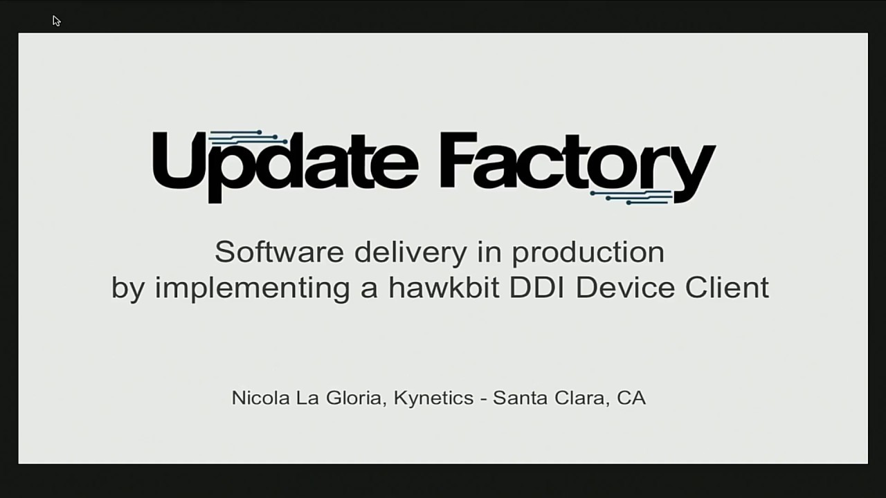 From Eclipse hawkBit to Update Factory: How to Take an Open Platform to Production
