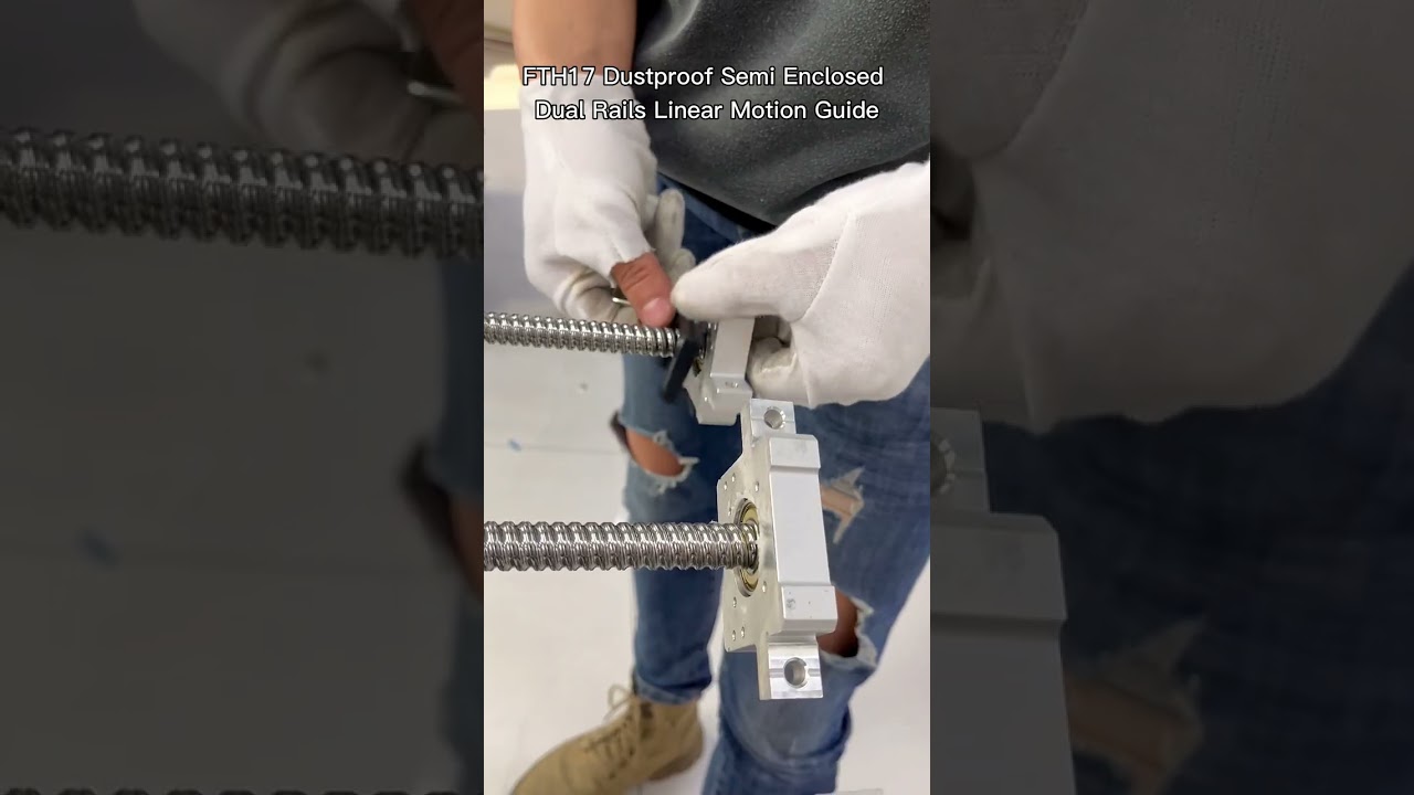 Assembly Live - Dustproof Semi Enclosed Dual Rails Linear Motion Guide