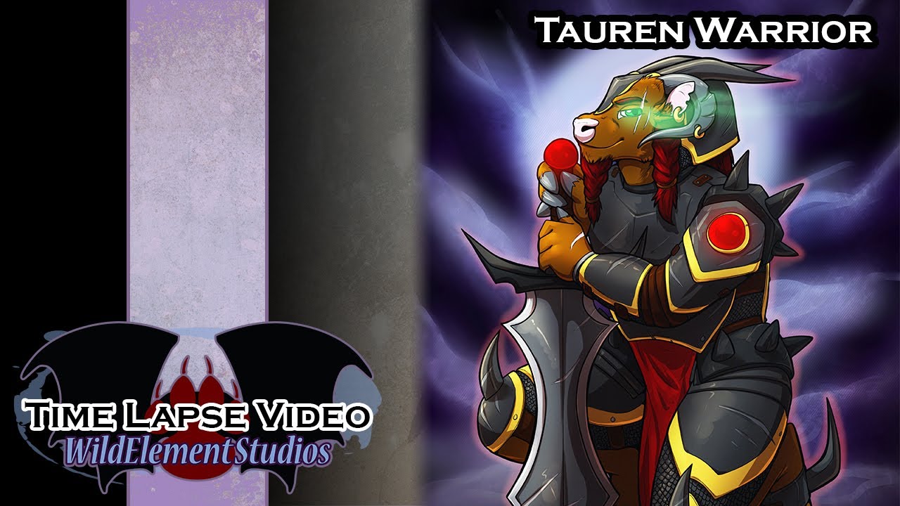 Time Lapse - Tauren Warrior
