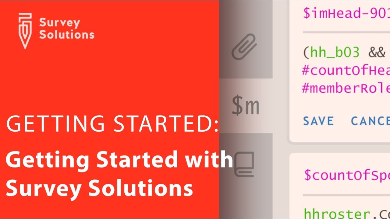 Getting Started with Survey Solutions