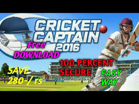 Download cricket captain 2016/2015 full version for free on Android