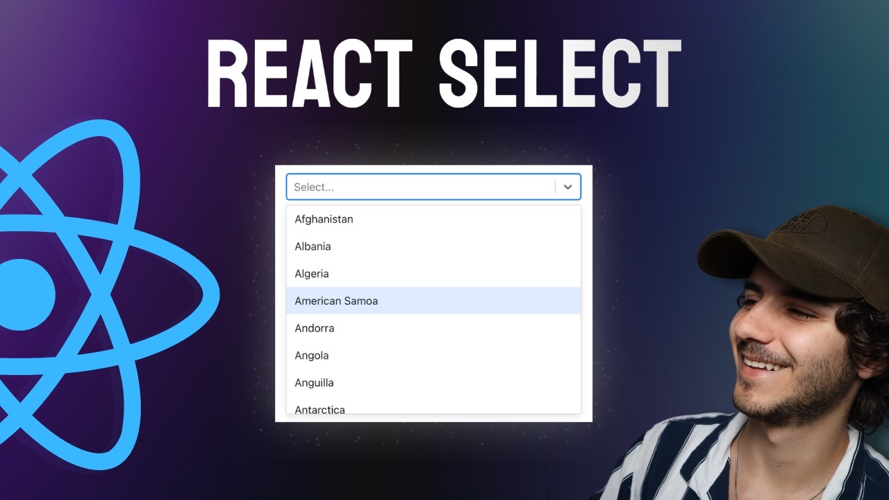 React Search Bar Tutorial - React-Select Beginners Tutorial