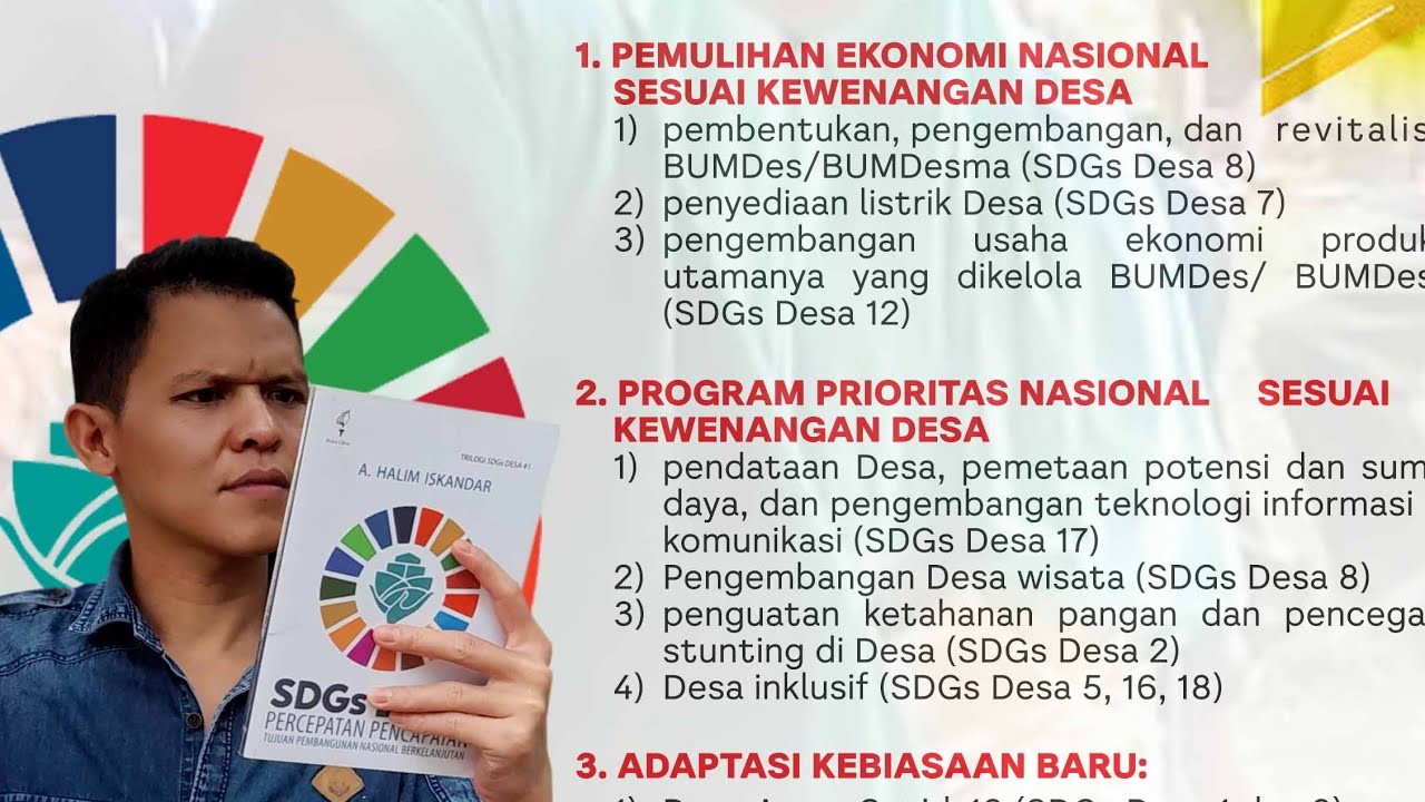 CONTOH KEGIATAN PRIORITAS DANA DESA 2021 | SESUAI SDGs DESA 2021