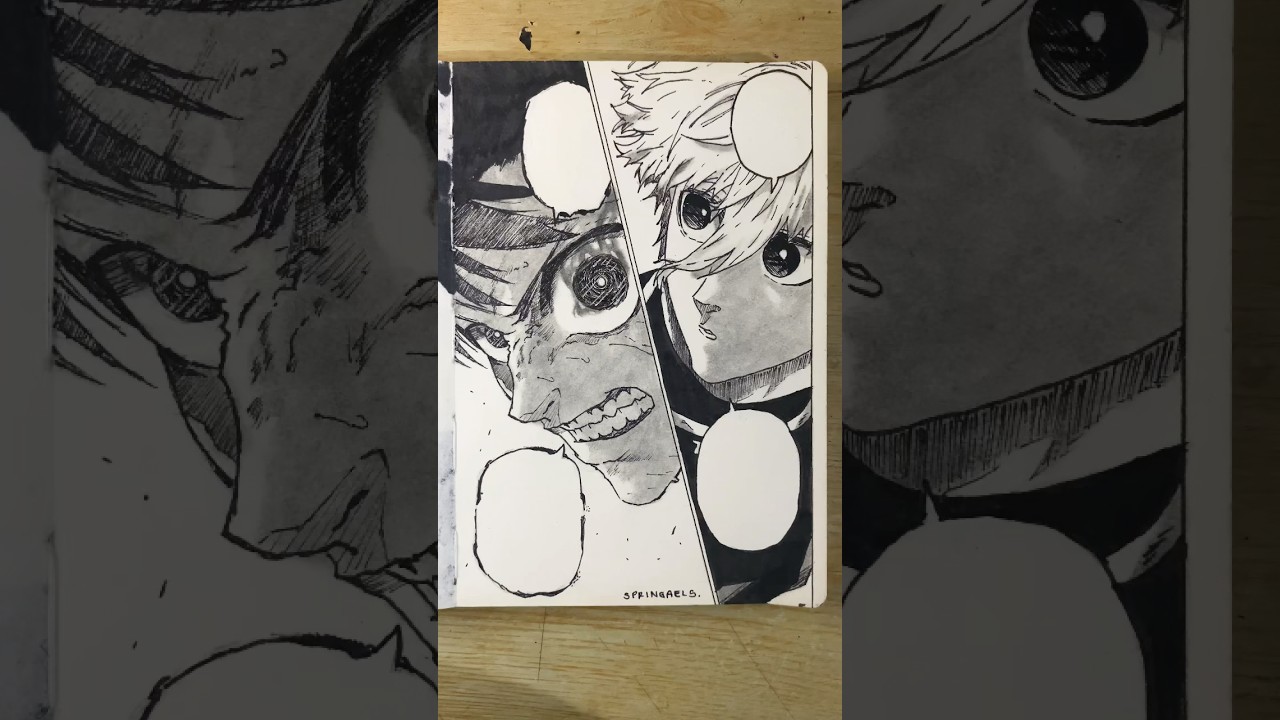 Blue Lock Manga Panel - Isagi Yoichi & Nagi Seishiro