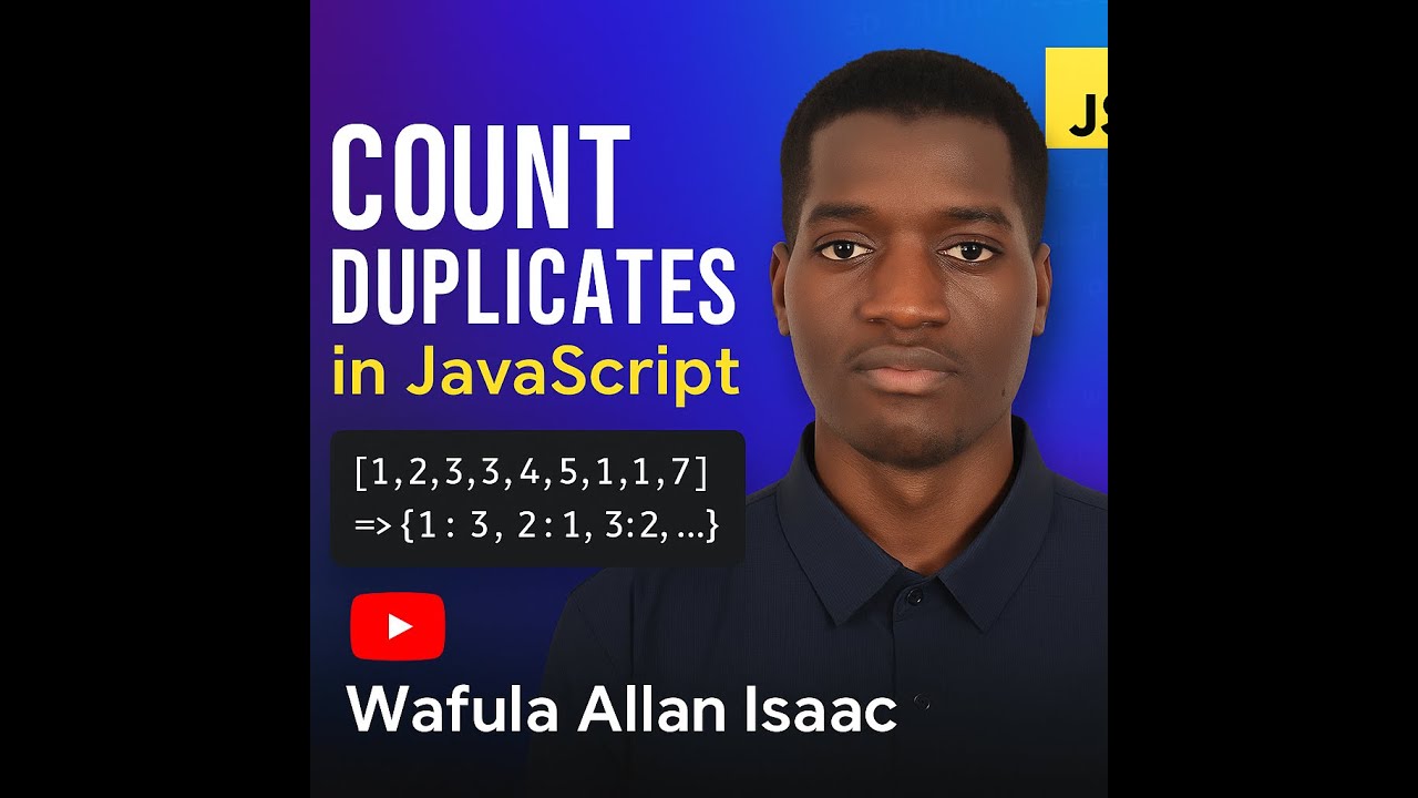 Count Duplicates in JavaScript | Easy JavaScript Interview Question Explained