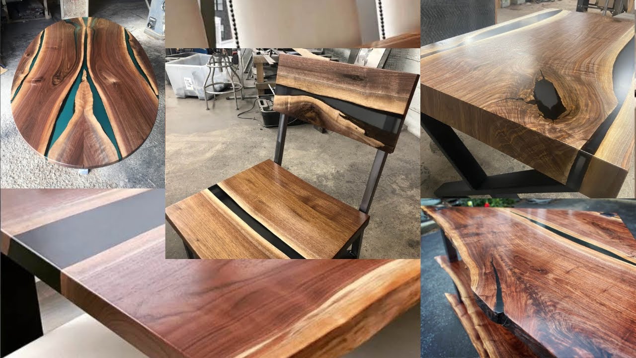 Wooden & Metal Dining Table bench legs Ideas Indoor & Outdoor Metal Furniture & Deco