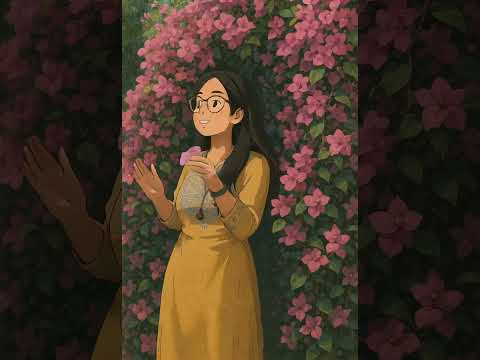 Stunning Ghibli studio art video ❤️ #ghibli #trending #ghiblivibes #love #naturelovers #flowers #cut