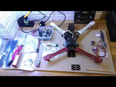 Quadcopter construction part 7 : RasPi peripherals driver; headlights ...