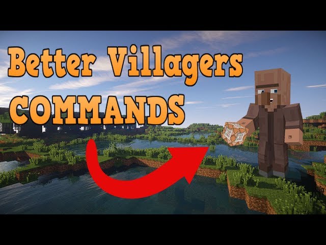 Better Villagers command Minecraft Map