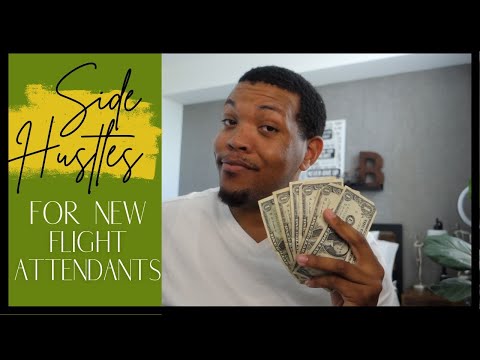 SIDE HUSTLES FOR NEW FLIGHT ATTENDANTS | FlyWithAGuy