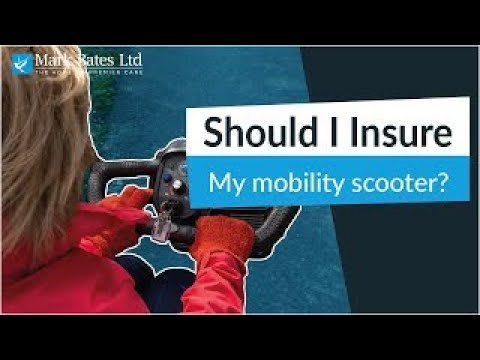Should I Insure My Mobility Scooter?