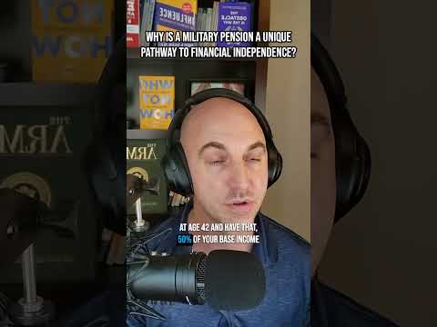 Why is a Military Pension a Unique Pathway to Financial Independence