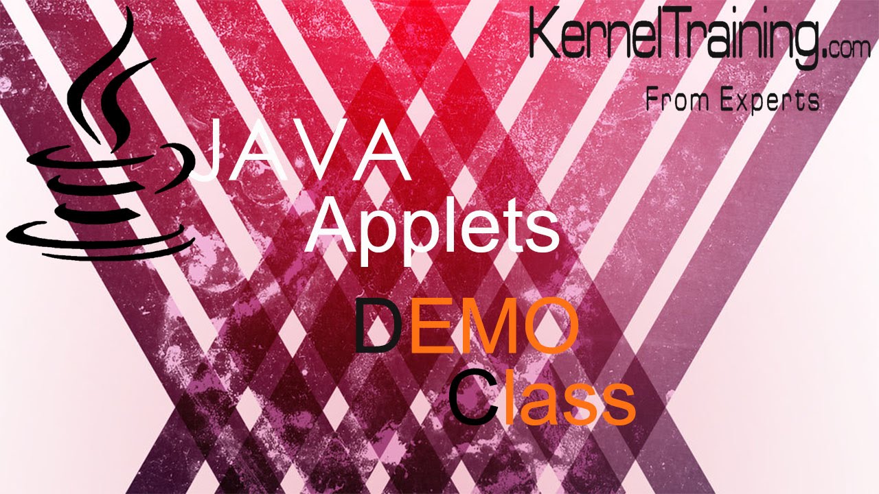 Applets Java Tutorial For Beginners | Applets Basics