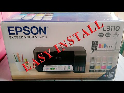 How to install Epson L3110