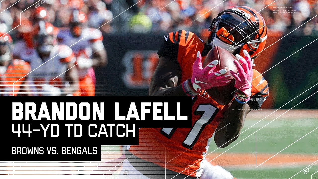 Andy Dalton Finds Brandon LaFell Wide Open for a 44-Yard TD! | Browns vs. Bengals | NFL