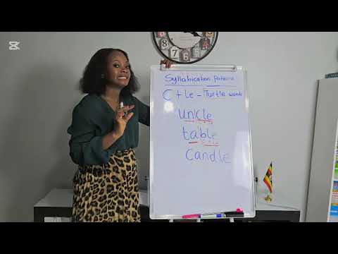 Book 7: Consonant + le Syllabication Pattern (Turtle words)