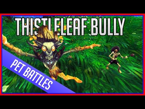 WoW Pet Battles - How to Beat Thistleleaf Bully