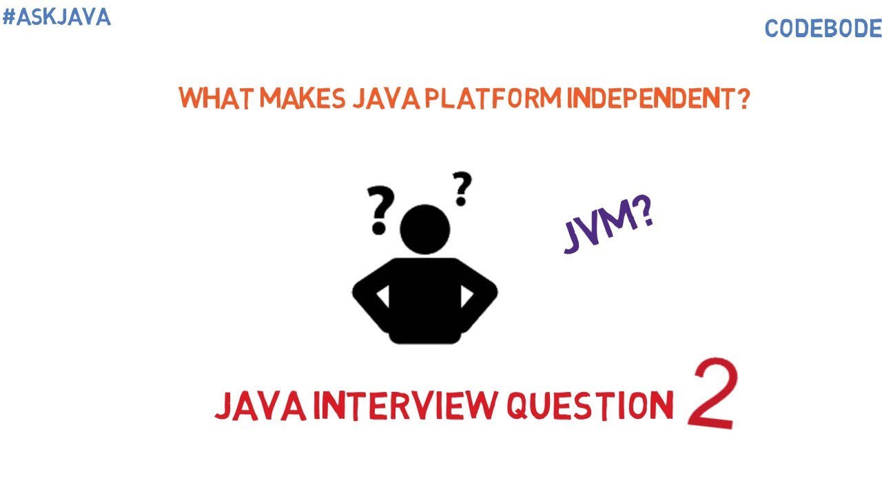 What makes java platform independent? |Java Interview Question 2 | Ask Java | Code Bode