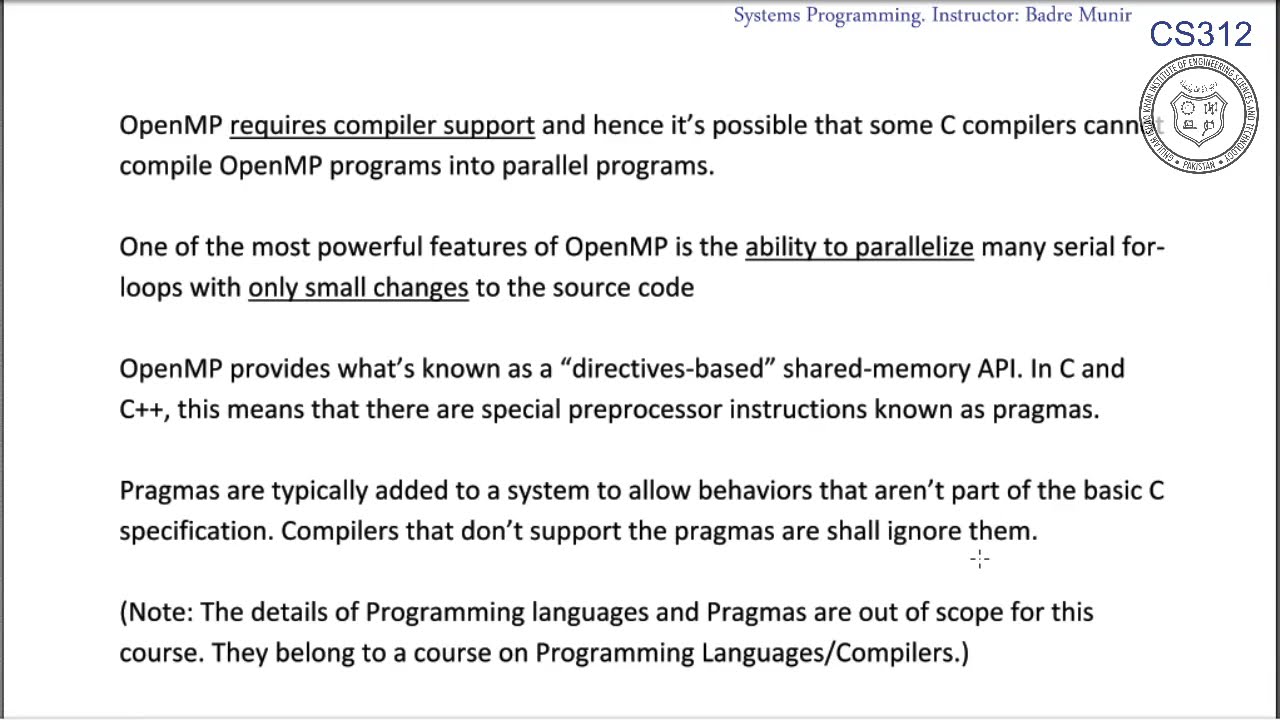 Intro to OpenMP: Parallel Programming simplified for CPU