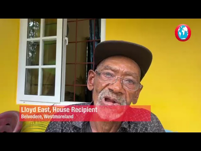 WATCH: Two indigent homes handed over in Belvedare, Westmoreland ...