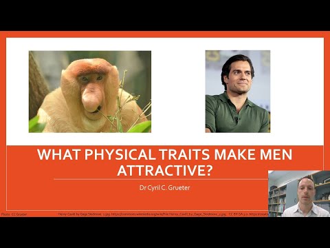 What physical traits make men attractive
