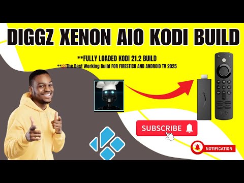 DIGGZ XENON AIO KODI BUILD | The Best Fully Working Kodi Build On FIRESTICK & ANDROID TV 2025