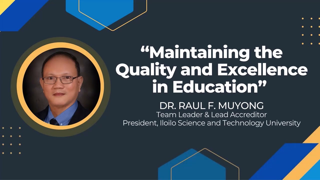 NEUST Institutional Accreditation Journey