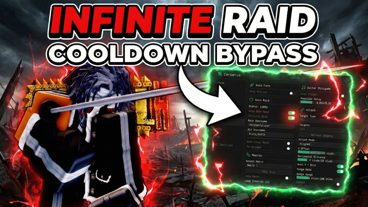 INFINITE AutoRaid No CD // Devil Hunter Script