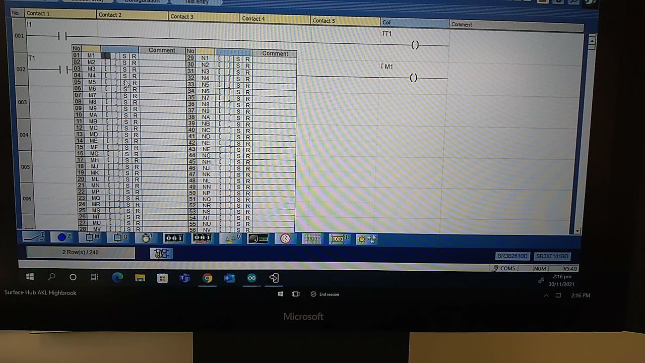 PLC timer programming Zelio soft2