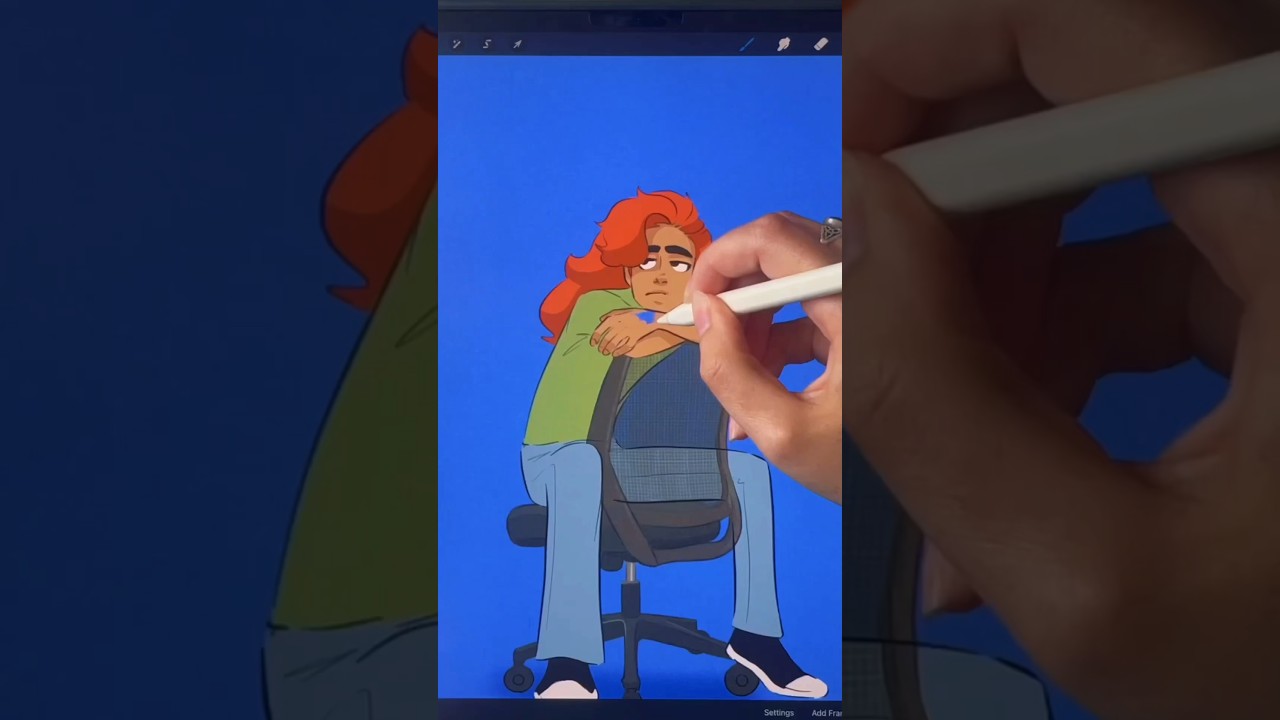 ahh! Bear is such a menace!! #art #animation #animations #2Danimation #2dcharacterdesign #artist