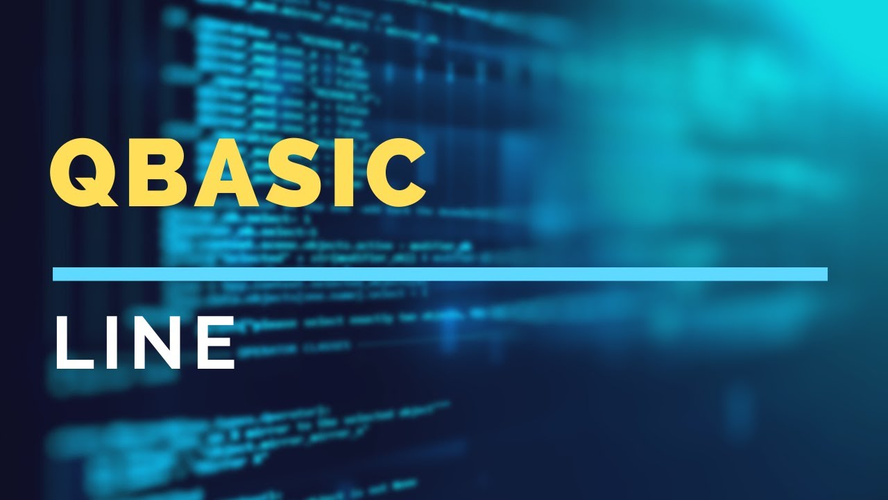 QBASIC - S#9 - Line statement