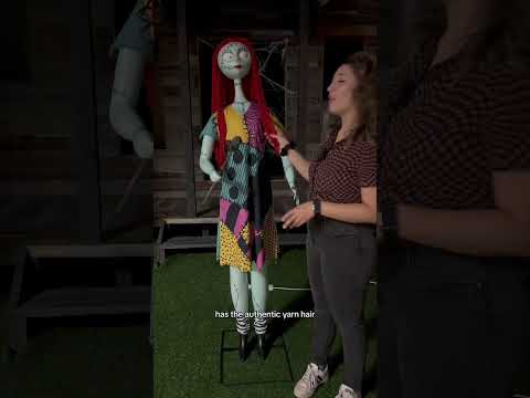 Nightmare Before Christmas Animatronics #halloween #halloweendecor #animatronic