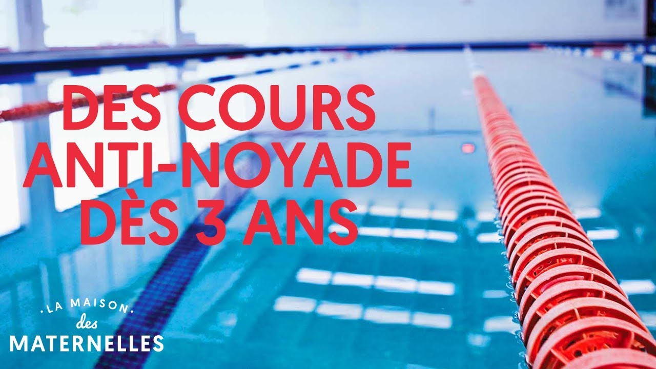 Des cours anti-noyade dès 3 ans