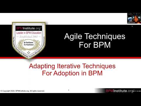 Agile Techniques for BPM Short Preview