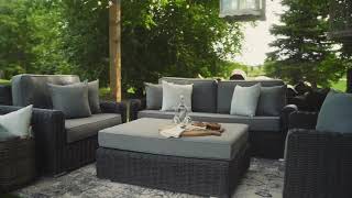 Toja Patio Azores Sofa Set with Covers - Patio Furniture