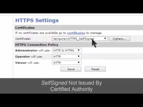 Axis Cybersecurity Hardening Settings