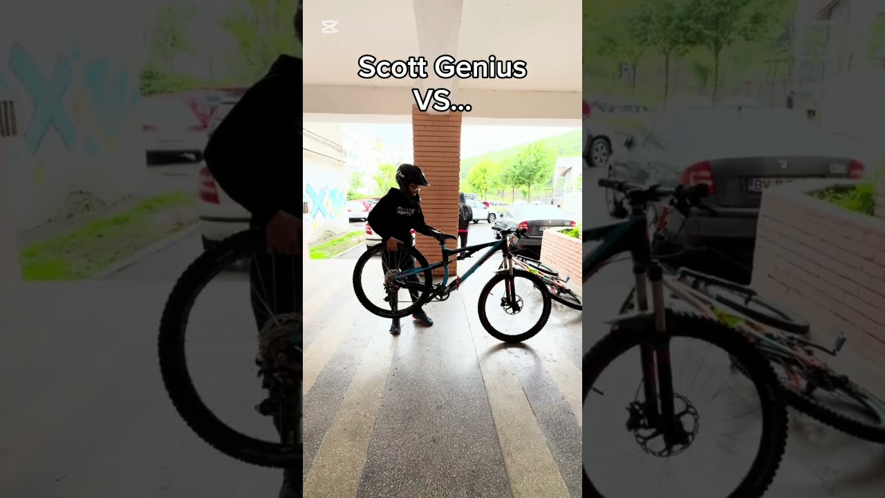 Scott Genius VS Giant Trance Stick Test #sticktest #scott #giant