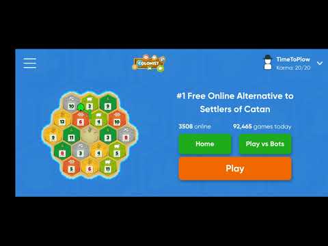 How to play Catan online