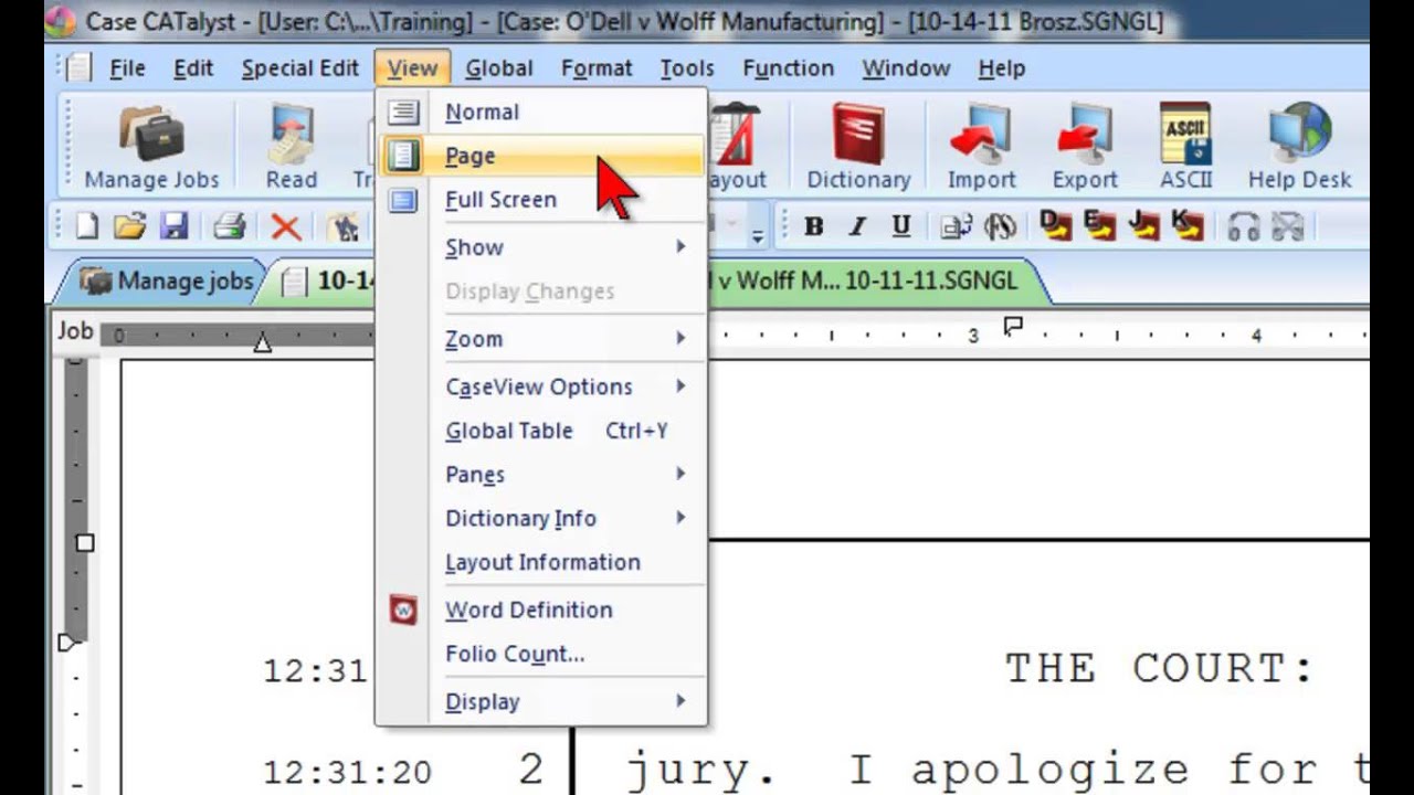 CATalyst Training: Edit Screen Elements