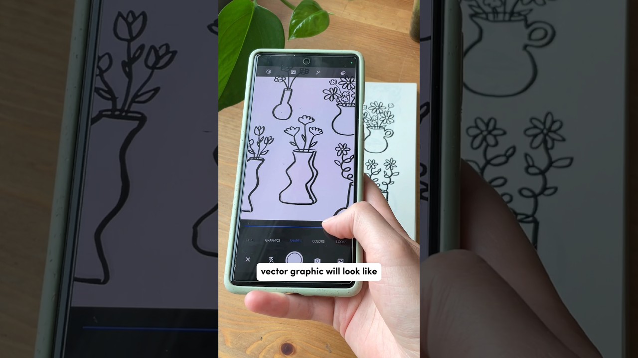 How to instantly turn your sketches into vector graphics with #adobecapture