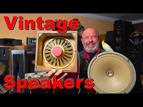 Vintage Small BOOKSHELF SPEAKERS - What is inside? - Sound Test - Old Budget Audio For Sale