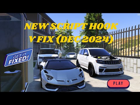 HOW TO FIX NEW SCRIPT HOOK V UPDATE FROM CRASHING/LOADING GTA V (DECEMBER 2024)