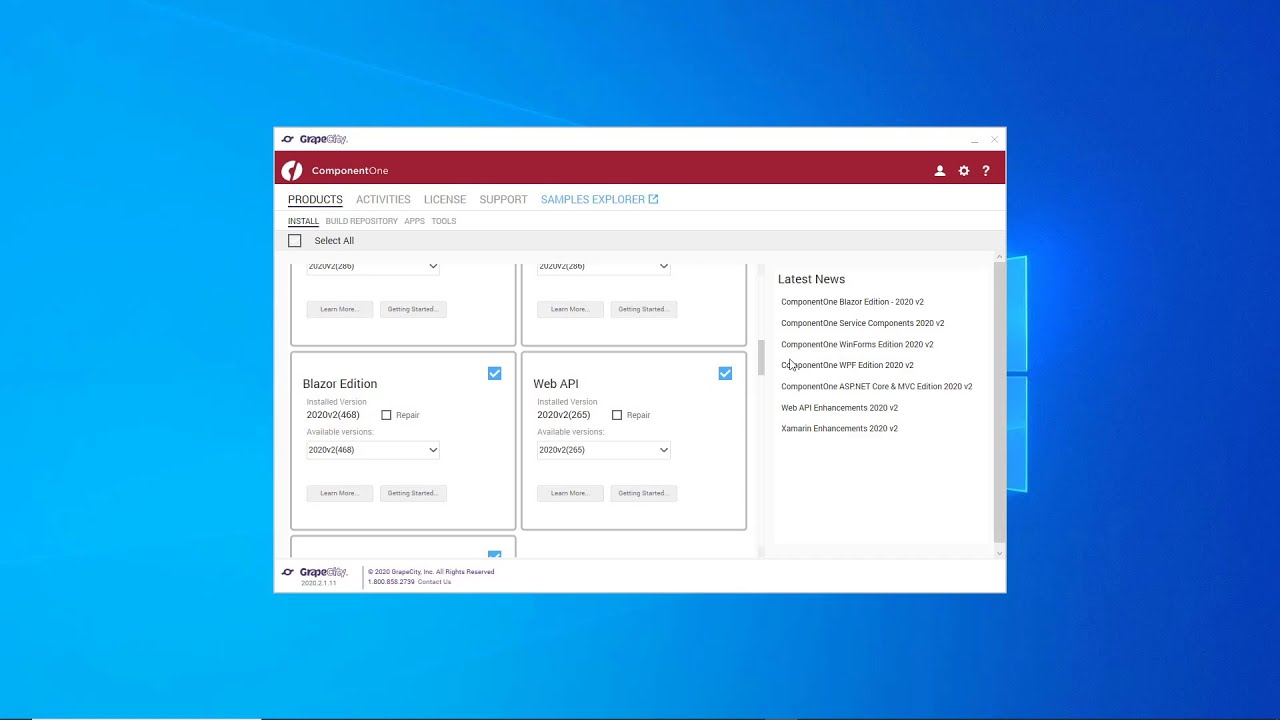 Getting Started with ComponentOne Blazor