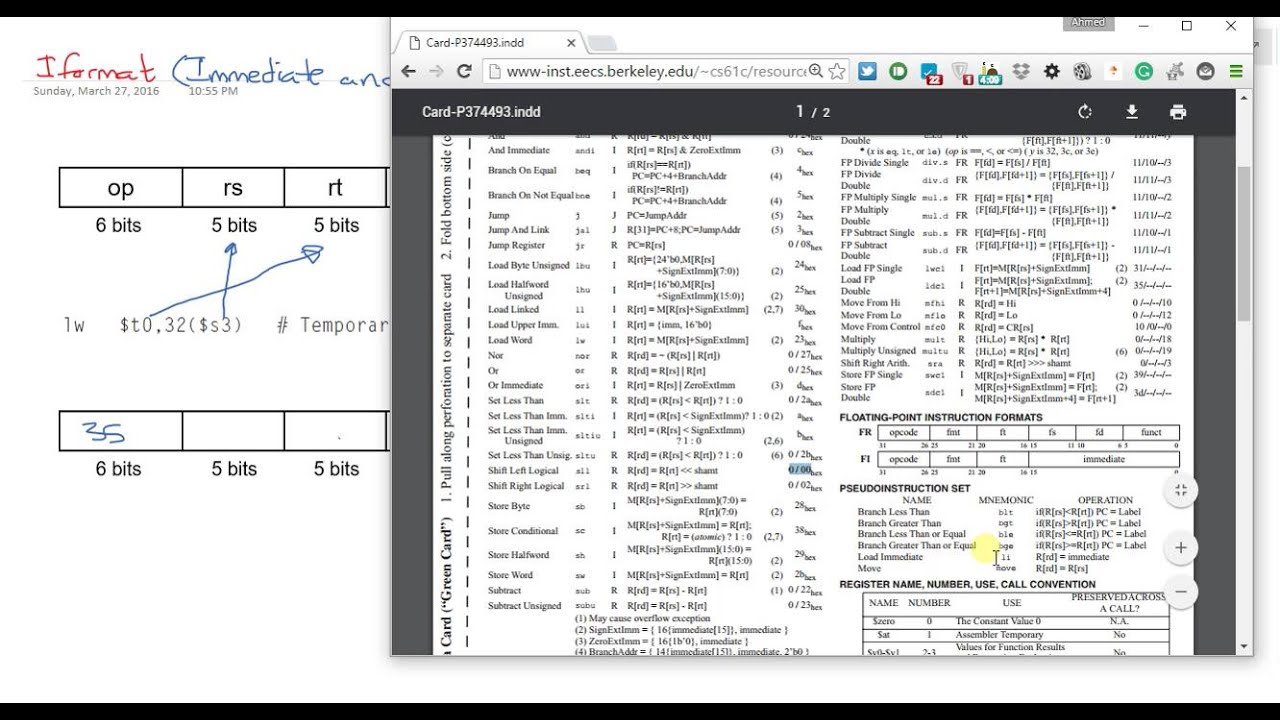 Tutorial 3 (Part 2: IFormat and JFormat instructions)